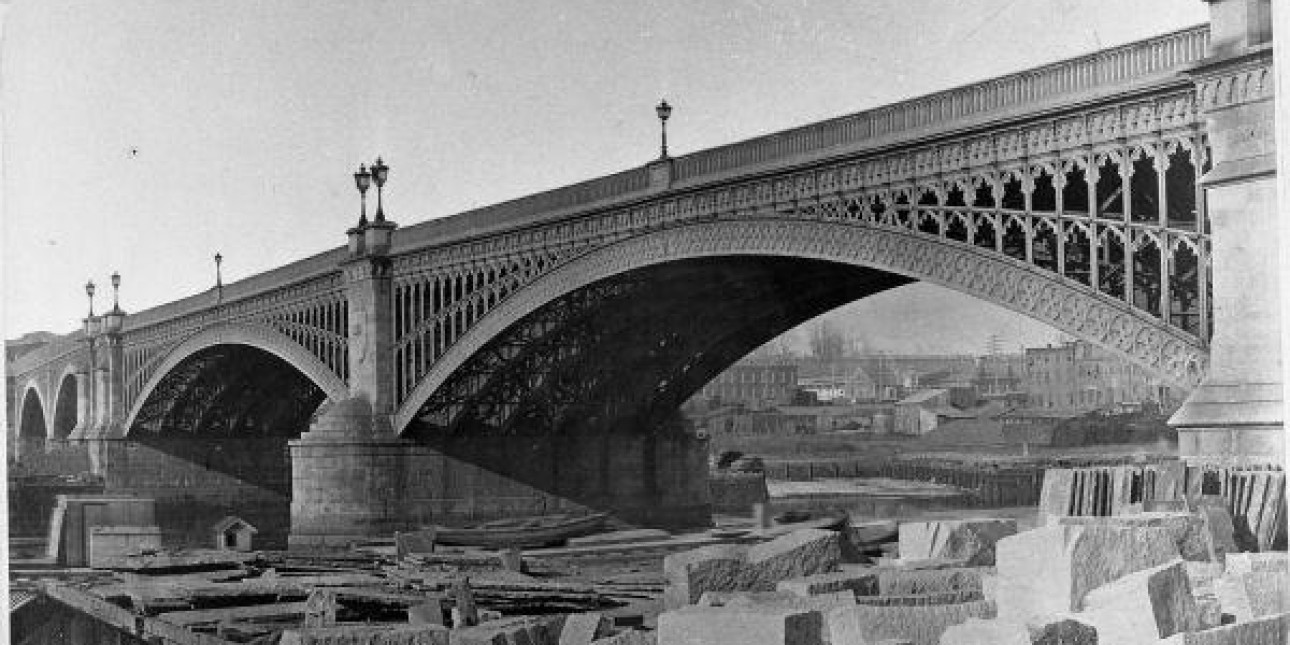 The First Chestnut Street Bridge | Schuylkill Banks